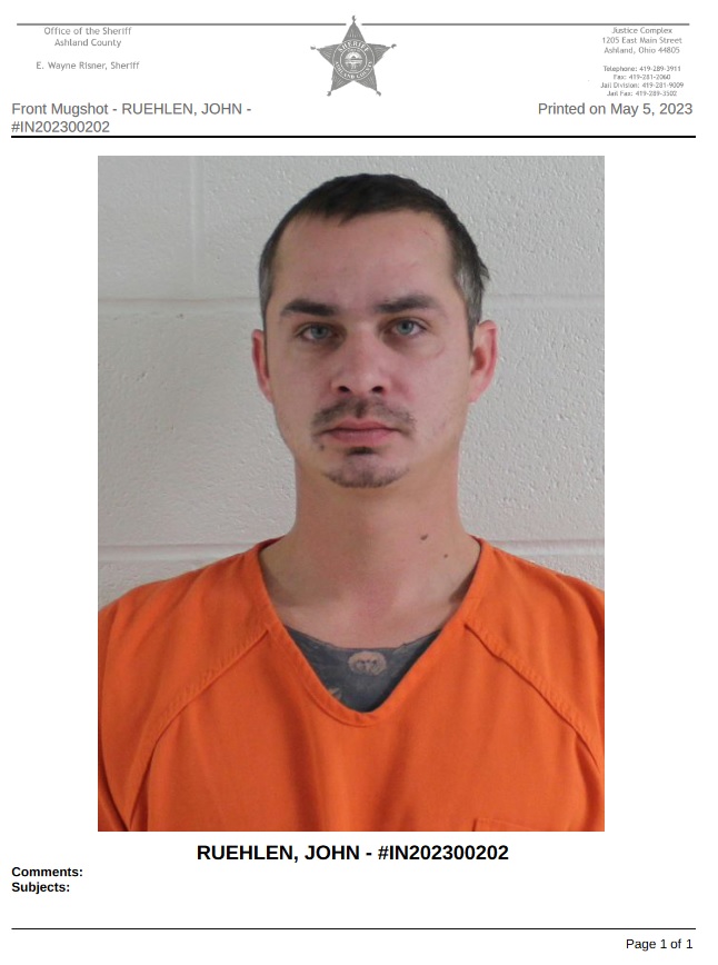 Felony Indictments April 2023 - Ashland County Pictures