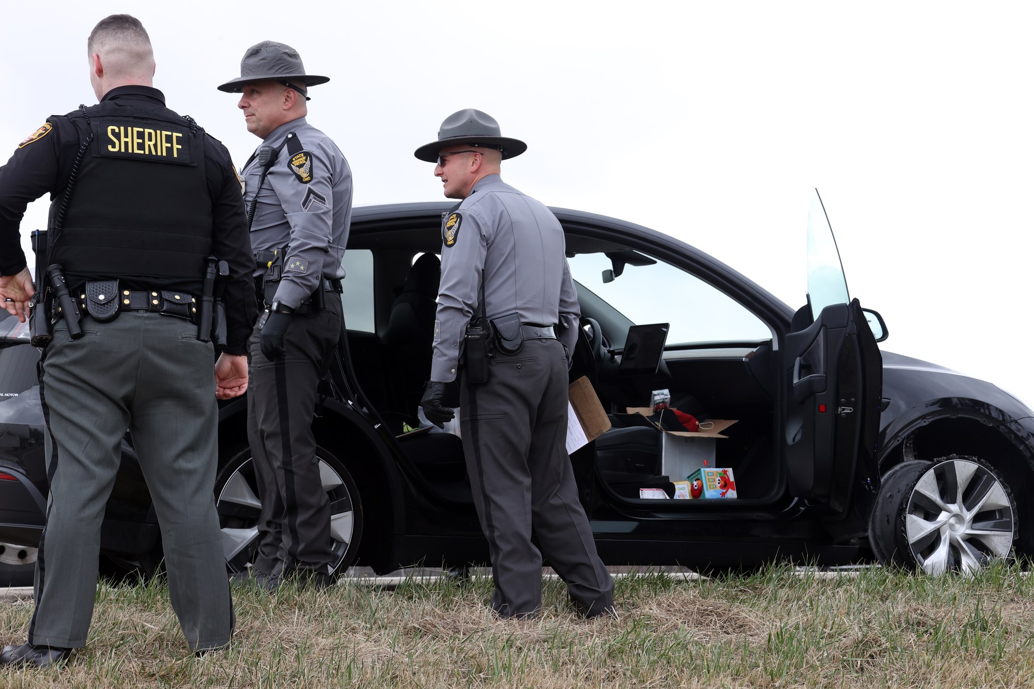 High-Speed Tesla Chase Ends in Arrest on I-71 - Ashland County Pictures